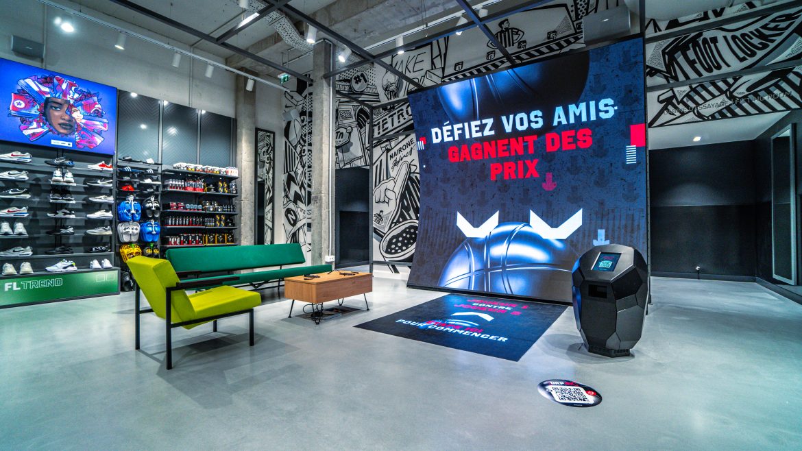 Foot Locker : leur nouveau magasin sur les Champs-Élysées